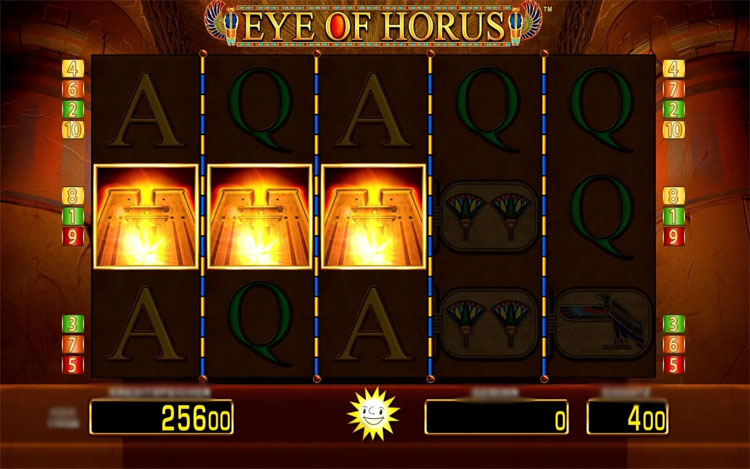 Play Eye Of Horus Slot Game at ICE36