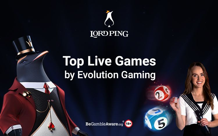 Top Live Games by Evolution Gaming