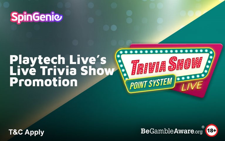 Playtech’s Live Trivia Show at Spin Genie | Spin Genie Blog